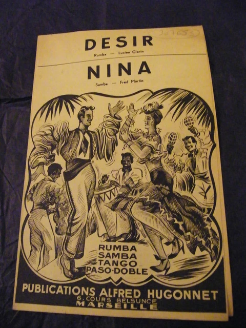 PARTITURA DESIDERIO LUCIEN Clarin Nina Fred Martin Foglio Musicale EUR ...