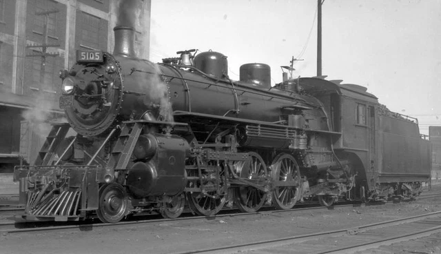 CN CANADIAN NATIONAL Railways Locomotive, Engine No 5105 Old Train ...