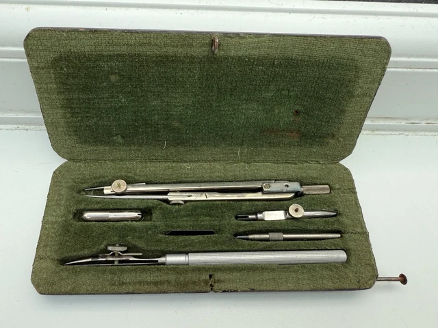 VINTAGE DIETZGEN HIGH Quality German Technical Drawing Instruments ...