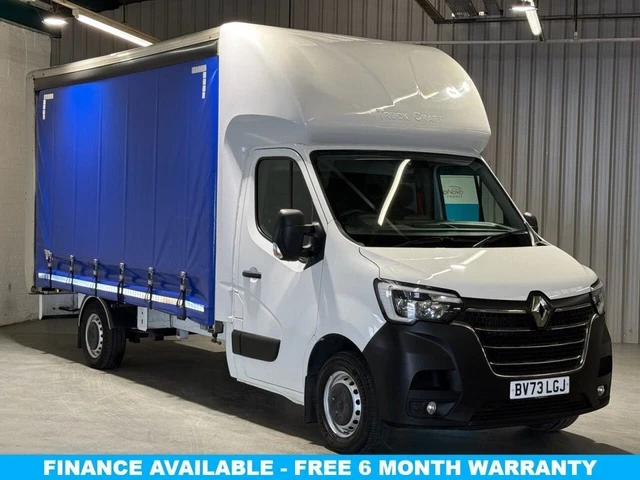 2023 73 RENAULT Trucks Master 2.3 Diesel Luton Curtain Side 4.2M ...