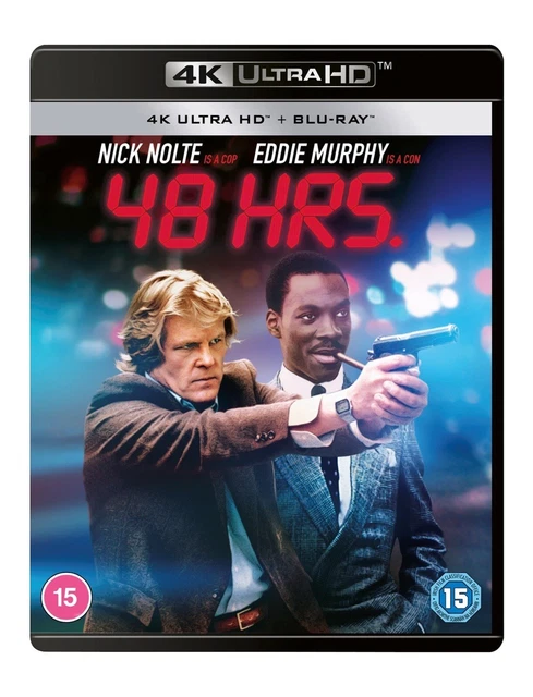 48 HRS 4K Uhd Remastered Blu-Ray Eddie Murphy Nick Nolte New Sealed Slipcover 📀 £13.95 - PicClick UK