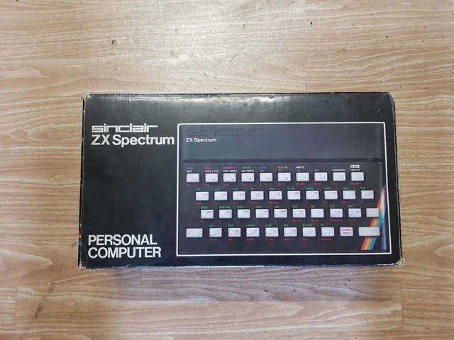 SINCLAIR COMPUTER ZX Spectrum 48K In Box - Tested And Working - Like ...