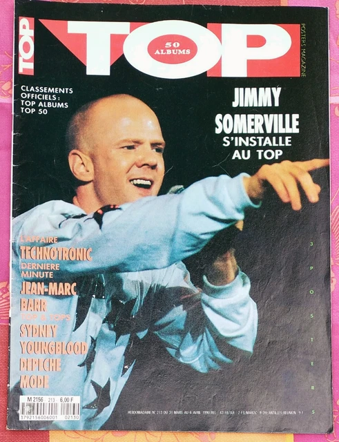 MAGAZINE TOP 50 Albums 213 Jimmy Somerville Nick Kamen Poster Rita ...