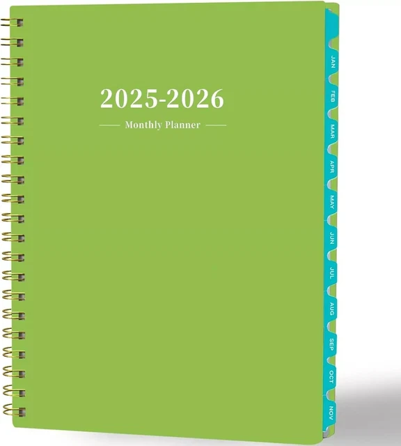 2025-2026 MONTHLY PLANNER - 2 Year Monthly Planner, JAN.2025 to DEC ...