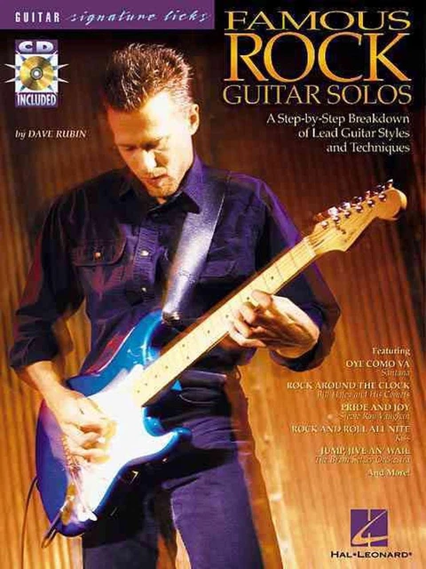 FAMOUS ROCK GUITAR Solos: A Step-By-Step Breakdown of Lead Guitar ...
