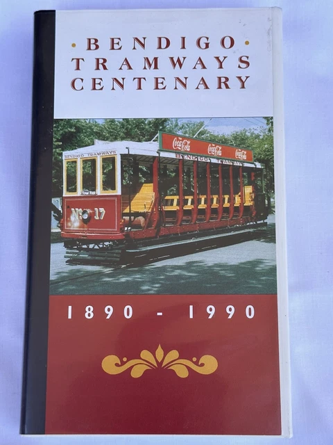 BENDIGO TRAMWAYS CENTENARY 1890 to 1990 VHS video trams Victoria ...