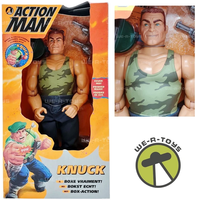 ACTION MAN KNUCK 12" action Figure with Boxing action 1996 Hasbro ...