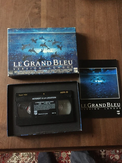 CASSETTE VIDEO VHS CINEMA LE GRAND BLEU arquette besson reno version ...