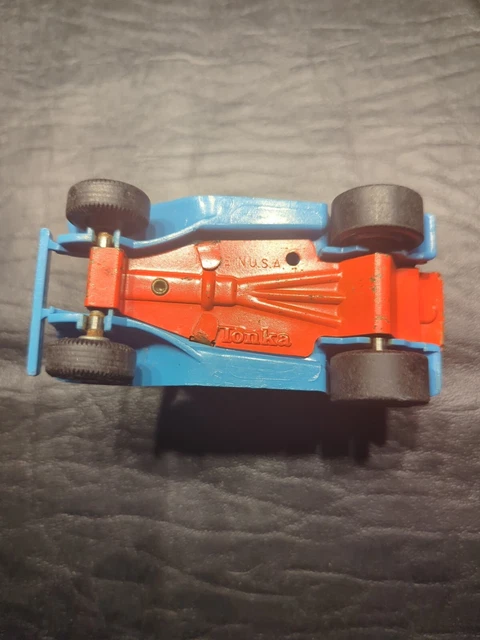 VINTAGE TINY TONKA Scorcher #454 Ford Model T Hot Rod Truck Toy Car ...