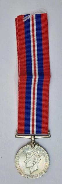 WW2 BRITISH ARMY War Service Medal 1939-1945 Extended Ribbon £8.99 ...