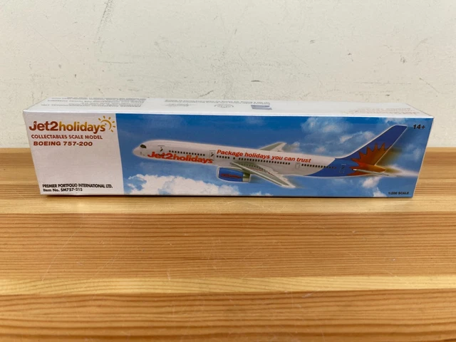 BOEING 757-200 JET2 Holidays Premier Models Collectors Scale 1:200 ...
