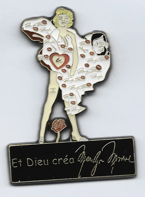 PIN'S ET dieu créa Marilyn Monroe VERSO BRONZE EUR 12,00 - PicClick FR