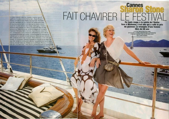 COUPURE DE PRESSE Clipping 2008 Sharon Stone (6 pages) EUR 5,00 ...