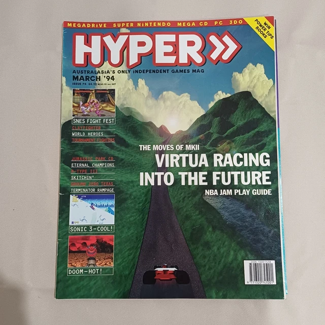 HYPER MAGAZINE ISSUE #4 Australia - poster detached $50.00 - PicClick AU