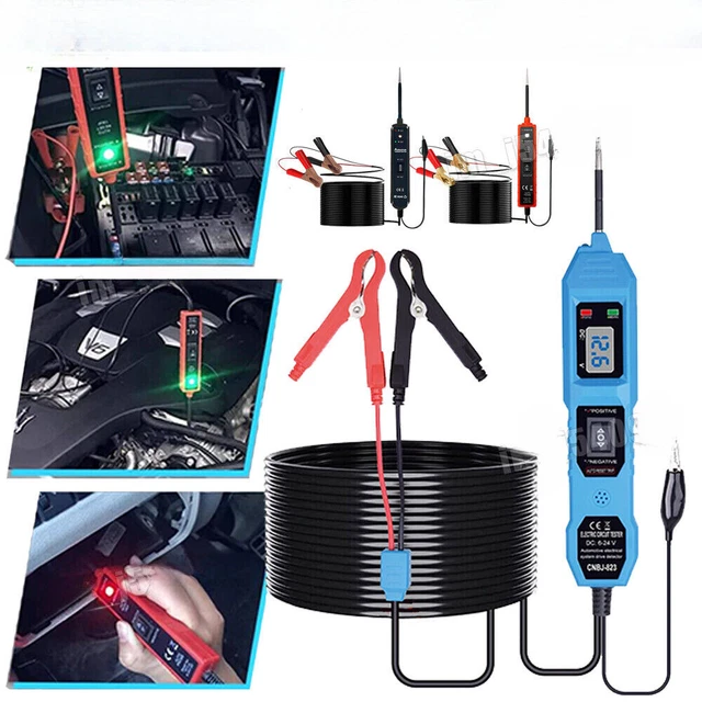 AUTOMOTIVE POWER CIRCUIT Probe Tester 6V-24V Electrical System ...
