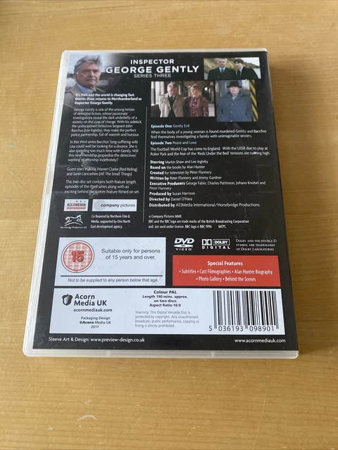 INSPECTOR GEORGE GENTLY - Series 3 - Complete (DVD, 2011) £4.25 - PicClick UK