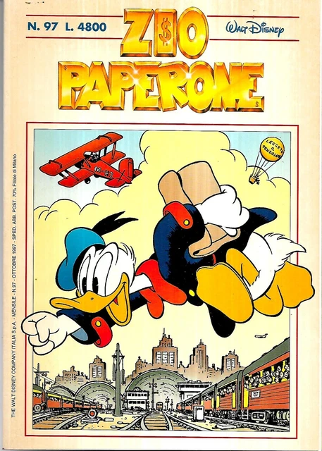 ZIO PAPERONE PRIMA serie n° 97 (ott 1997): ottimo +++ / pari nuovo EUR ...
