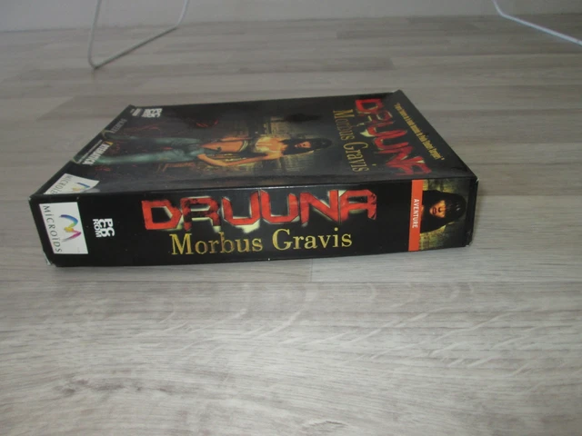 ANCIEN JEU PC Druuna Morbus Gravis Microids 2001 Complet Rare EUR 14,99 ...