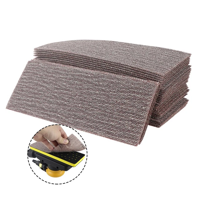 ANTI CLOGGING AND Easy to Replace Sandpaper for Carpentry 50 Mesh ...