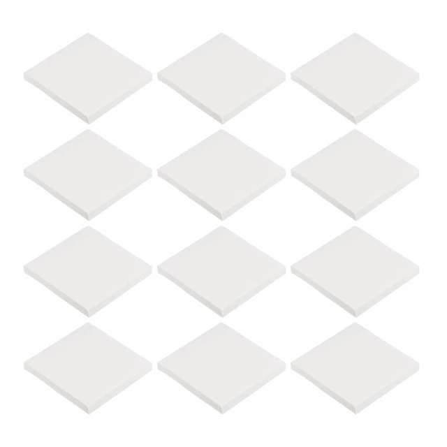 12 PACK 3&X3& Blank Sticky Notes, Self-Stick Memo Pads 960 Sheets ...