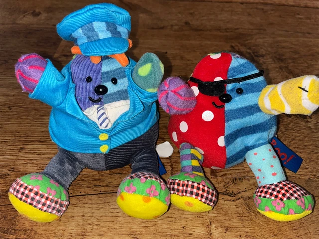 WHERE'S BOO ? train driver cbeebies soft plush figure toy bundle SUPER ...