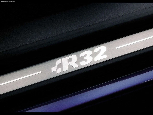 ORIGINAL VW GOLF 4 IV Mk4 R32 Entry Door Sills Strips "R32" Sticker ...