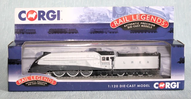 CORGI RAIL LEGENDS 1:120 Scale St97503 Lner 4-6-2 A4 Class Silver Link ...