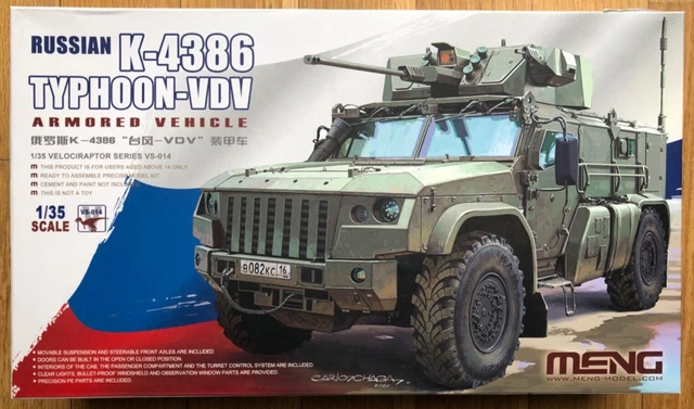MENG-MODEL VS-014 - 1:35 Russian K-4386 Typhoon-VDV Armored Vehicle ...