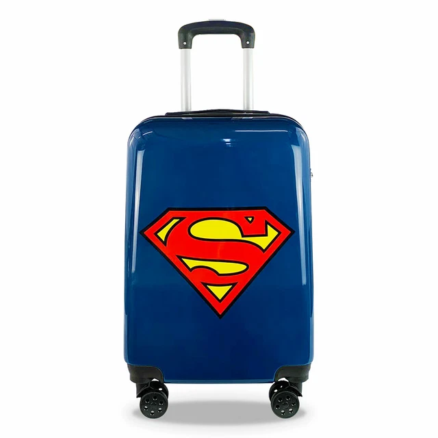 VALISE TROLLEY POUR Enfants Superman DC Comics Bagage à Main Cône D ...
