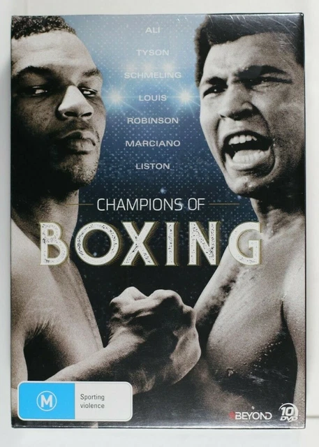 CHAMPIONS OF BOXING: Tyson Ali Louis Marciano : 10 DVD Set Region 4 New ...