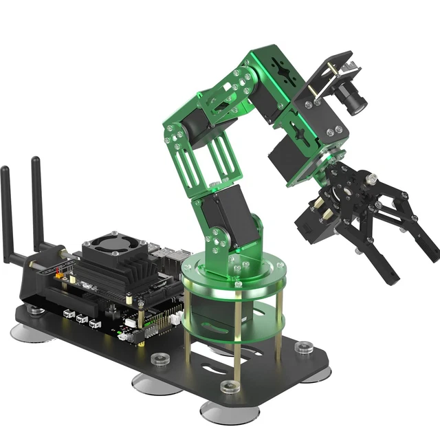 YAHBOOM JETSON NANO Robotic Arm Artificial Intelligence AI Visual ...