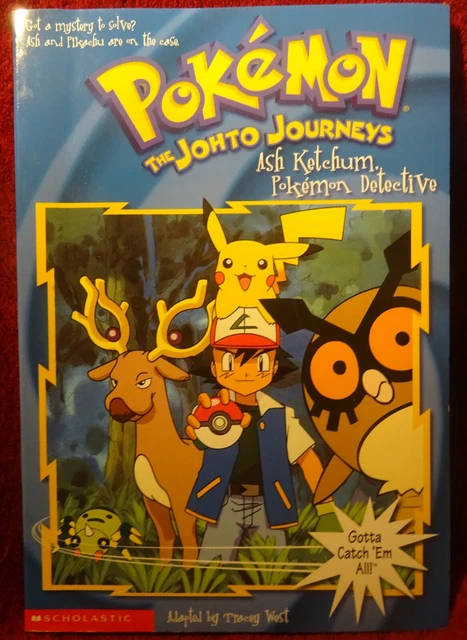 POKEMON - Ash Ketchum Pokemon Detective - Pokemon Chapter Book - Tracey ...