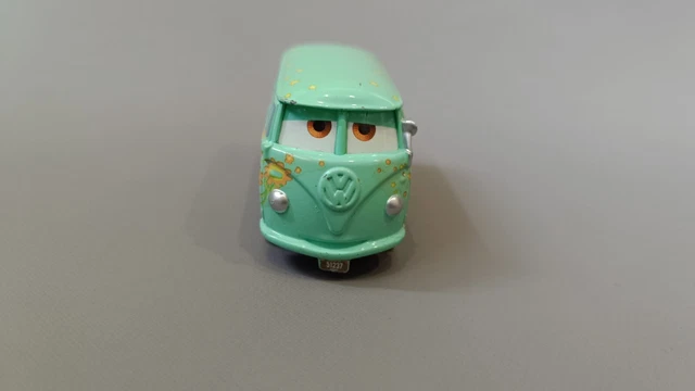 DISNEY PIXAR CARS Fillmore Van Volkswagen VW Bus Mattel Die Cast £4.99 ...