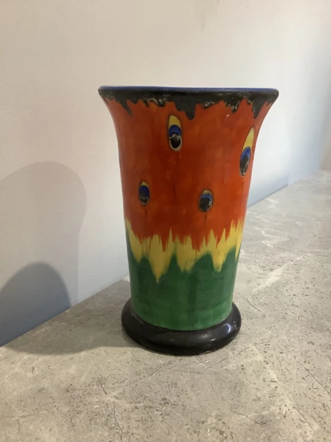 ART DECO FIREFLY vase by Crown Ducal ware £35.00 - PicClick UK