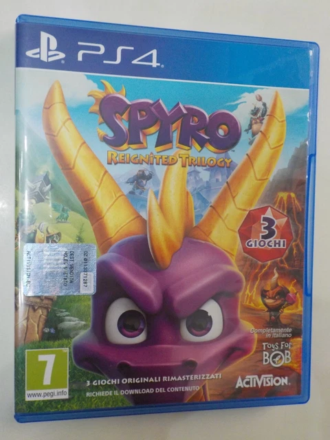 PS4 SPYRO REIGNITED Trilogy Playstation Italiano Come Nuovo COMPRO ...
