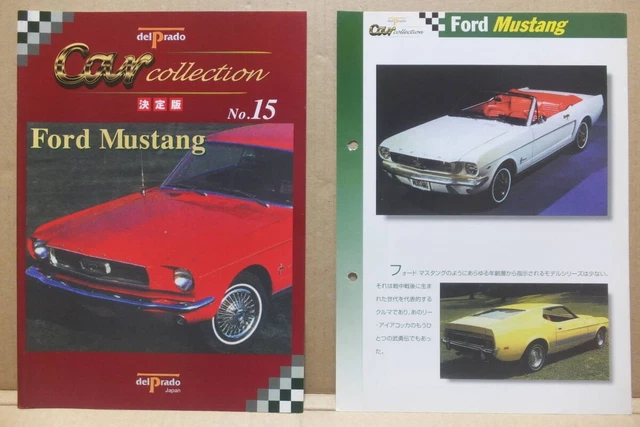 FORD MUSTANG 1ST Gen Booklet File 1964-68 Like New, Early Model SSF £28 ...