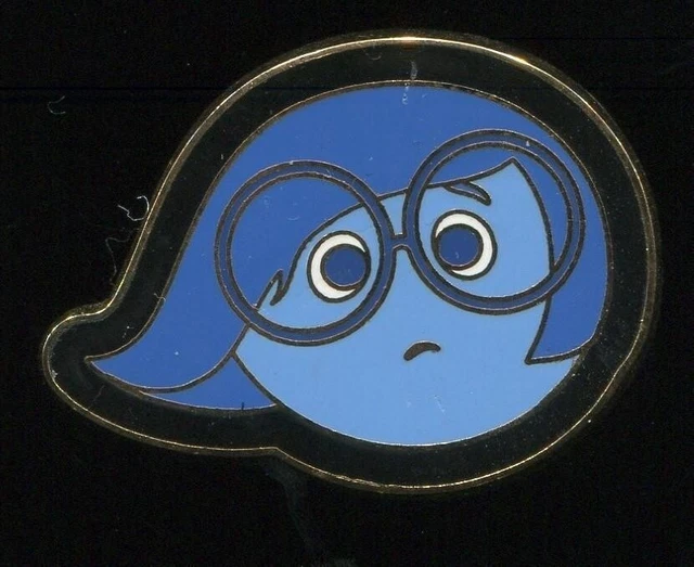WALT DISNEY PIXAR Booster Inside Out Sadness Pin Trading WDW $12.99 ...