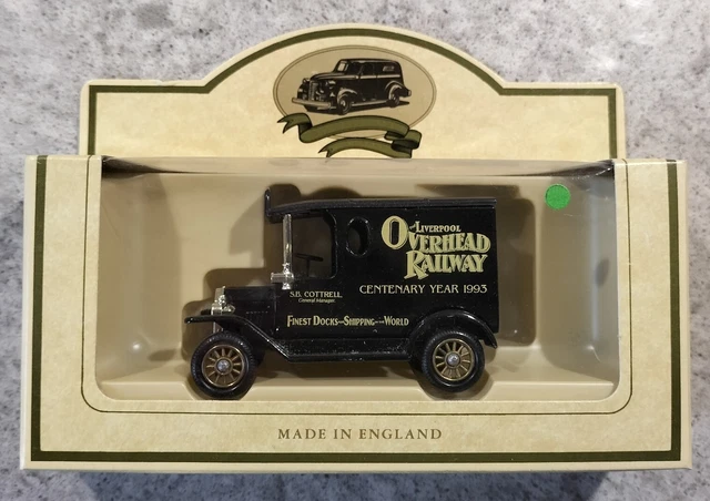LLEDO FORD MODEL T Van LP6-530 Liverpool Overhead Railway £4.99 ...