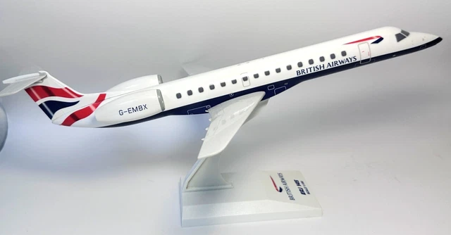 EMBRAER ERJ-145 BRITISH Airways Premium Skymarks Collectors Model Scale ...