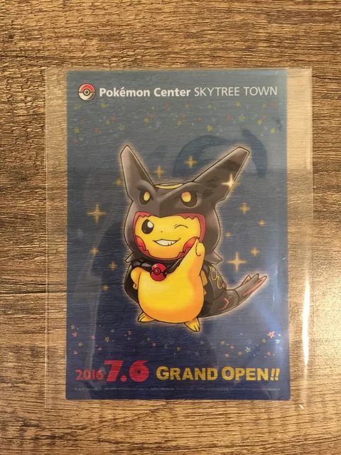 PONCHO PIKACHU MEGA Rayquaza - 2016 Grand opening special £49.47 ...