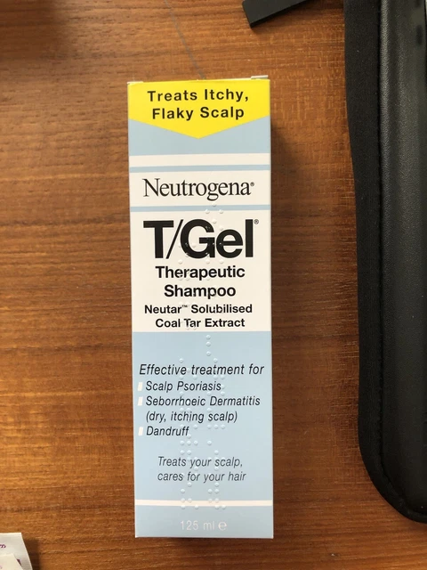 NEUTOGENA T/GEL THERAPEUTIC Shampoo Neutar Solubilised Coal Tar Extract ...