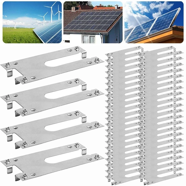 50*SOLAR GROUNDING GASKET Washer Conductive Sheet Spacer For Roof ...