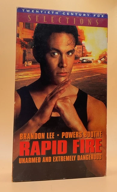 RAPID FIRE VHS 1992, 1996 Brandon Lee **Buy 2 Get 1 Free** £4.88 ...