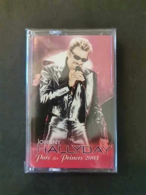 JOHNNY HALLYDAY & Parc Des Princes 2003" Cassette Audio K7 Audiotape EUR 19,90 - PicClick FR