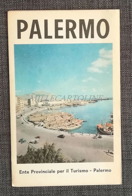 PALERMO - TOURIST Brochure with Photo and Map £8.32 - PicClick UK