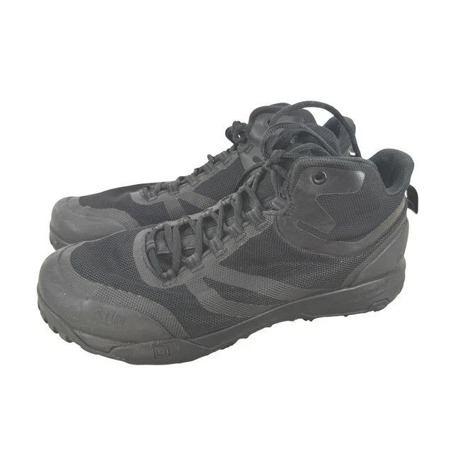 5.11 TACTICAL A/T Mid Boots Mens 12 Black All Terrain Tactical Gorpcore ...