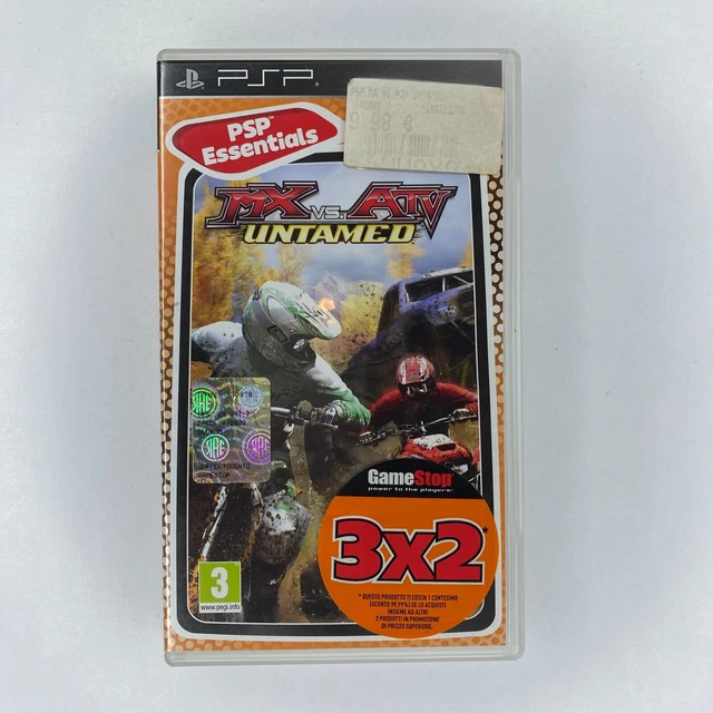 MX VS ATV Untamed sony Psp Jeu Vidéo Italien Utilisée Manuel Inclus EUR ...