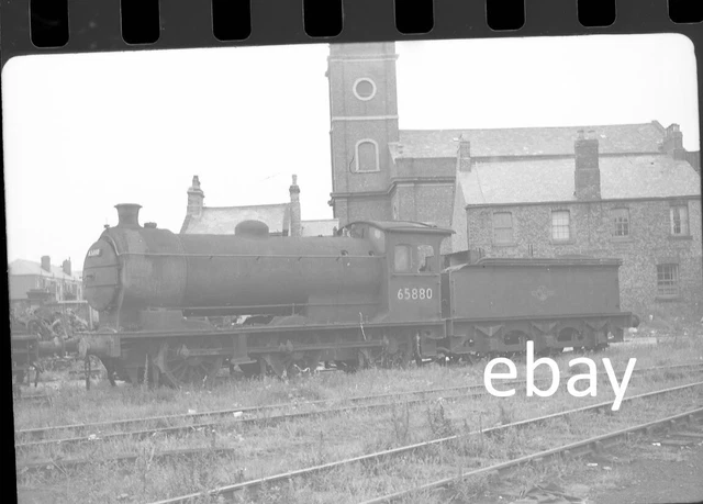 ORIGINAL 35MM NEGATIVE OF BR LNER STEAM LOCO 65880 SUNDERLAND 15/7/67 £ ...