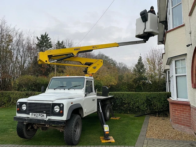 LAND ROVER DEFENDER 130 Versalift Lat39Tb 14.5 Metre Cherry Picker Mewp ...