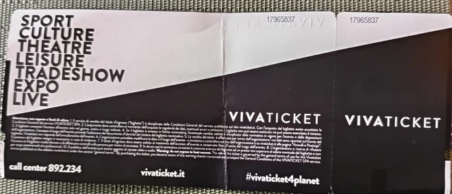 24/09/2025 STADIUM TICKET TURIN vs PISA Coppa Italia 2025 2026 £2.20 ...